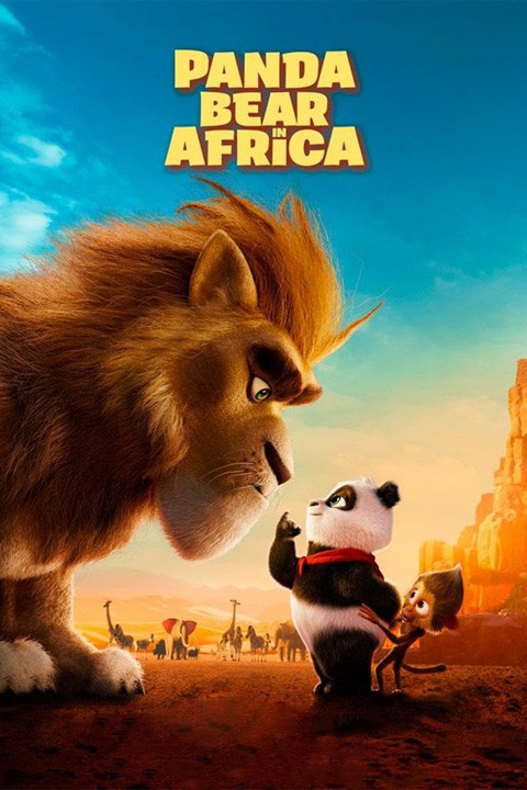 Panda Bear in Africa (2024) (Hindi + English) Dual Audio Animated Movie ...