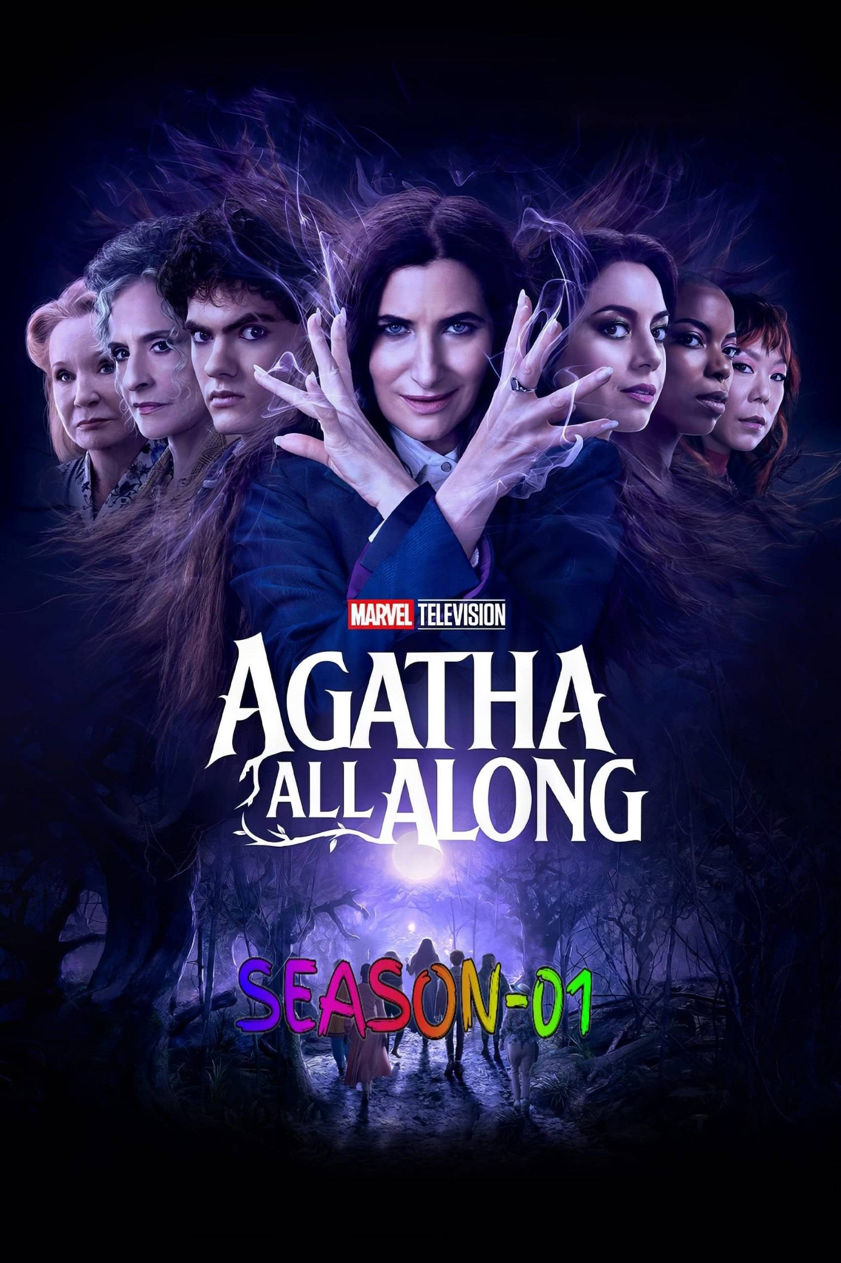 Agatha All Along S01 (2024) (Hindi + English) Dual Audio MCU Completed ...