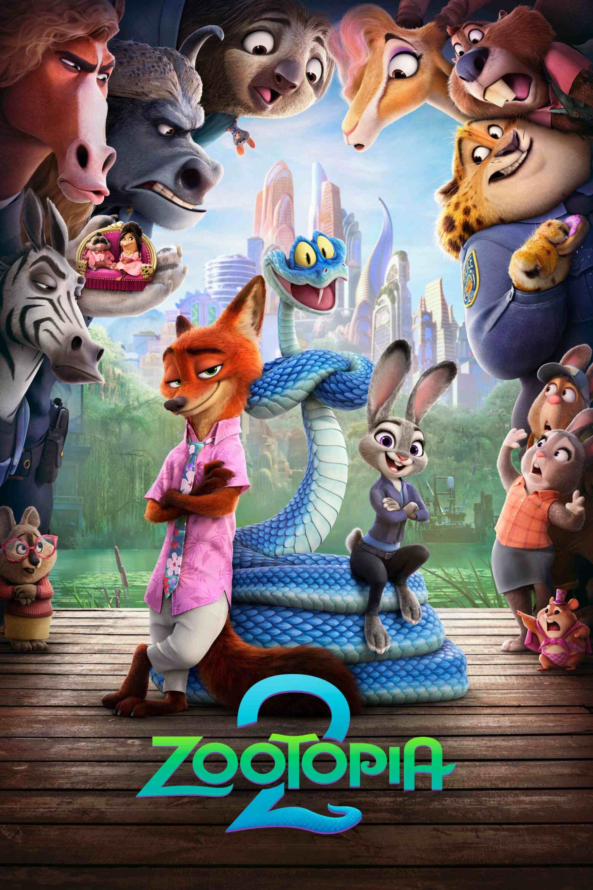 Zootopia 2 (2025) (Hindi + English) Dual Audio Animated Movie BluRay HD ...