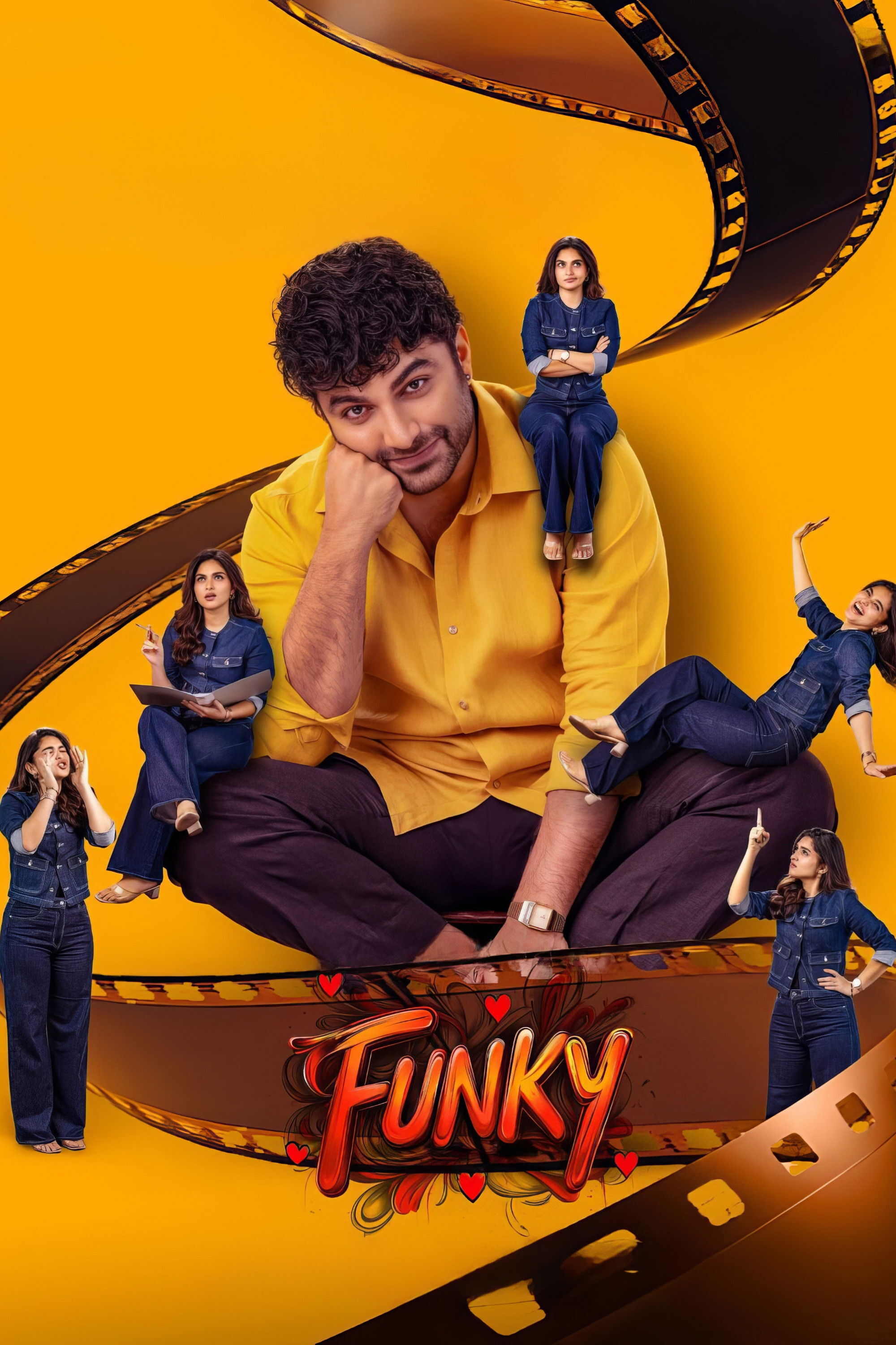 Funky (2026) (Hindi + Telugu) Dual Audio UnCut South Movie HD ESub ...
