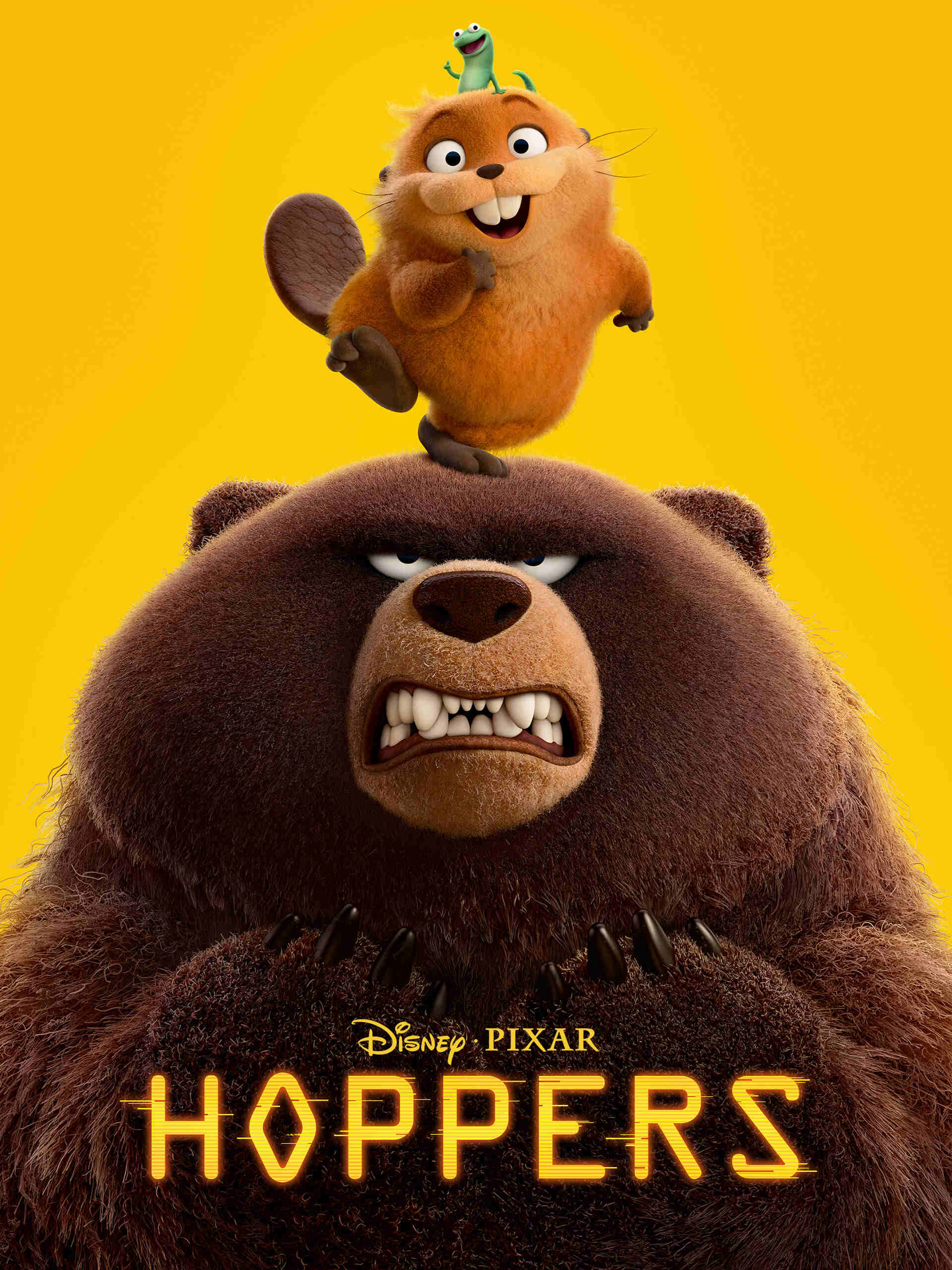 Hoppers (2026) (Hindi + English) Dual Audio Animation Movie BluRay HD ...